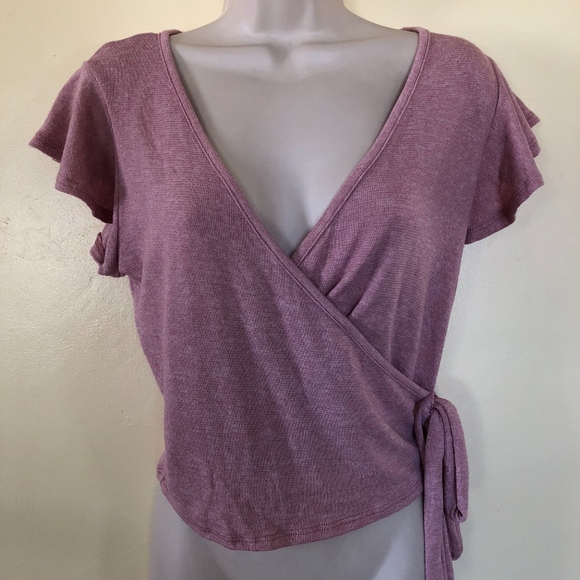 Caution To The Wind | Tops | Caution To The Wind Wrap Style Knit ...